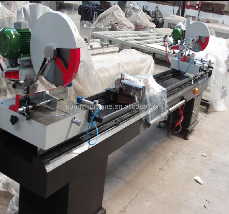 Pvc/upvc Windows Double Head Cutting Machine - Buy Pvc Windows Cutting ...