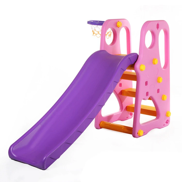 Kids Indoor Home Small Plastic Slide Toys with Swing
