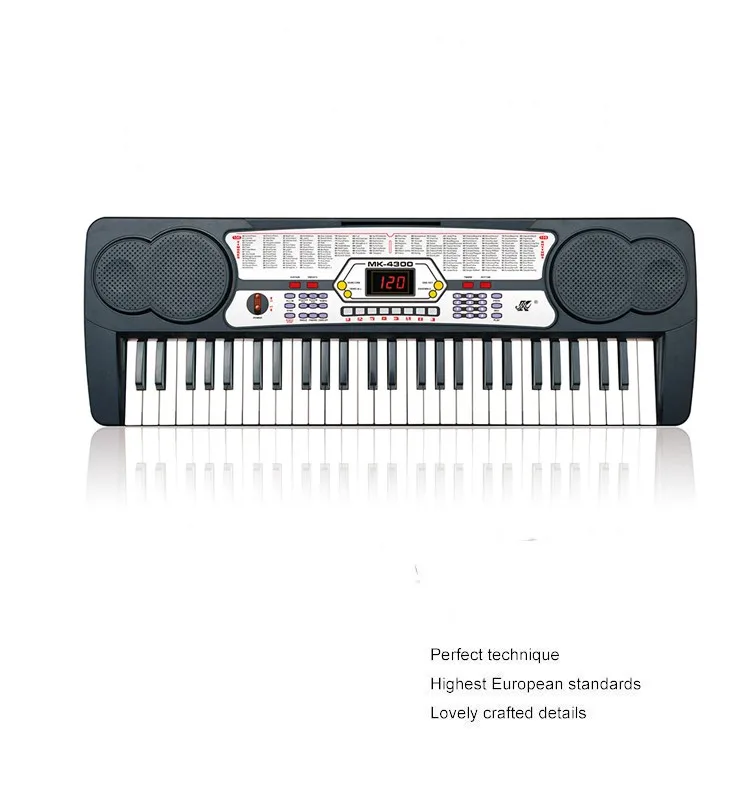 The Cheapest 54 Keys Electronic Organ Keyboard Mk-4300 - Buy Portable ...