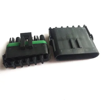 6 Pin Delphi 12015799 Female 2.5 Electrical Accelerator Pedal Connector ...