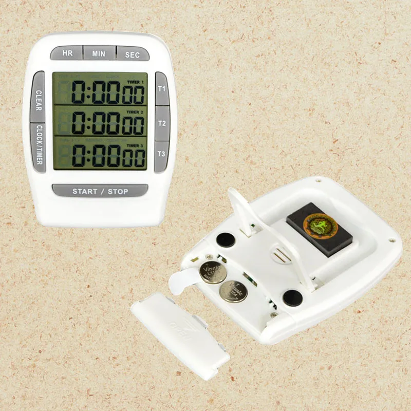 Digital Countdown Timer Digital Timer Electronic Lab Timer Padlock ...
