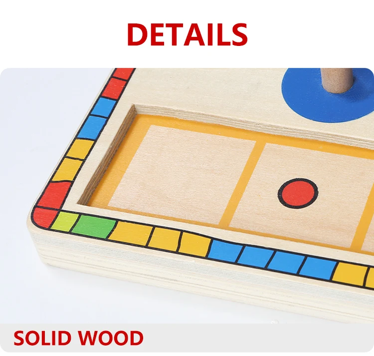 Kids Wooden Rainbow Number Counting Box Teacher Soroban Abacus Math ...