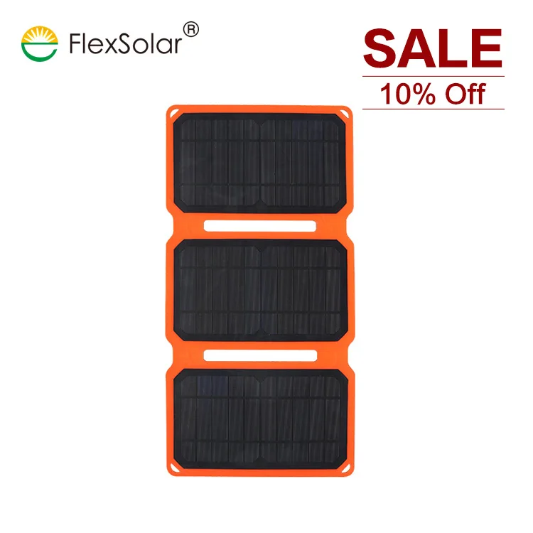 Flexsolar 40w Foldable Solar Panel Charger With Usb And Dc Output For ... Flexsolar 40w Foldable Solar Panel Charger With Usb And Dc Output For ...