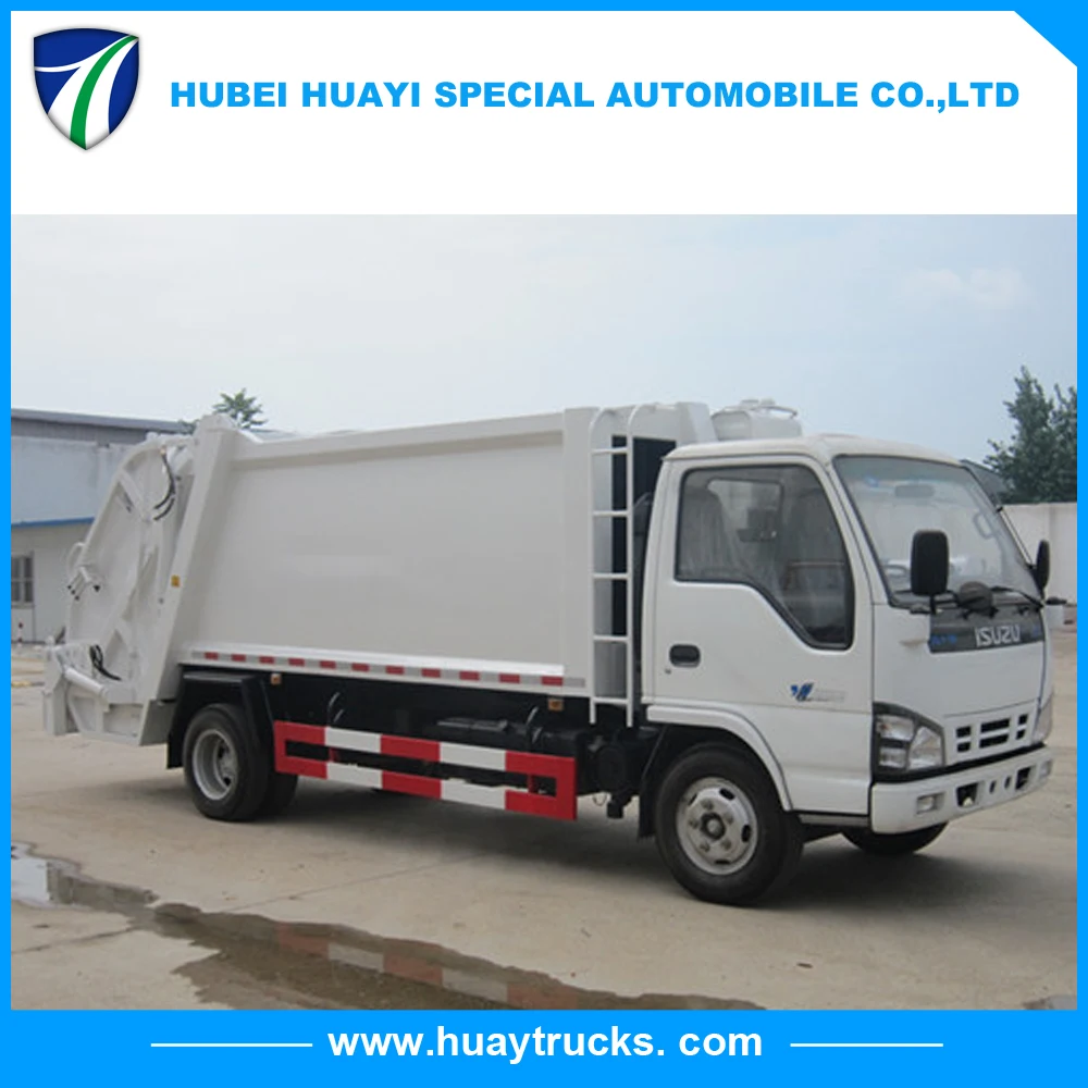 Top Design Small Compression Garbage Truck/compactor Garbage Truck With ...