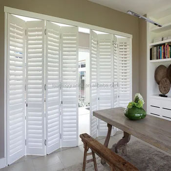 Inside Window Shutters With Movable Louvers