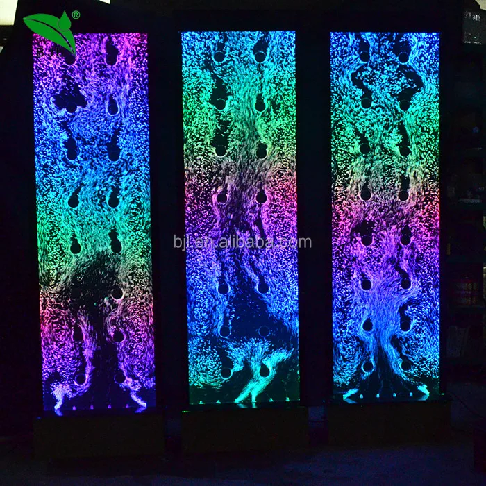 Bar Decorative Screen Room Divider Acrylic Led Water Bubble Wall - Buy ...