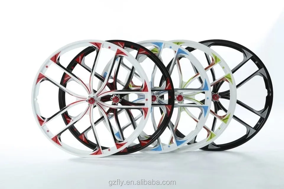 26inch 10 Spoke Alloy Bike Wheel Integral Magnesium Alloy Wheel ...