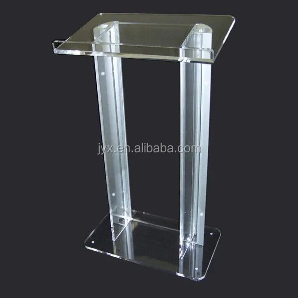 Custom Made Clear Acrylic Lectern Desk For Church/clear Acrylic Lucite ...