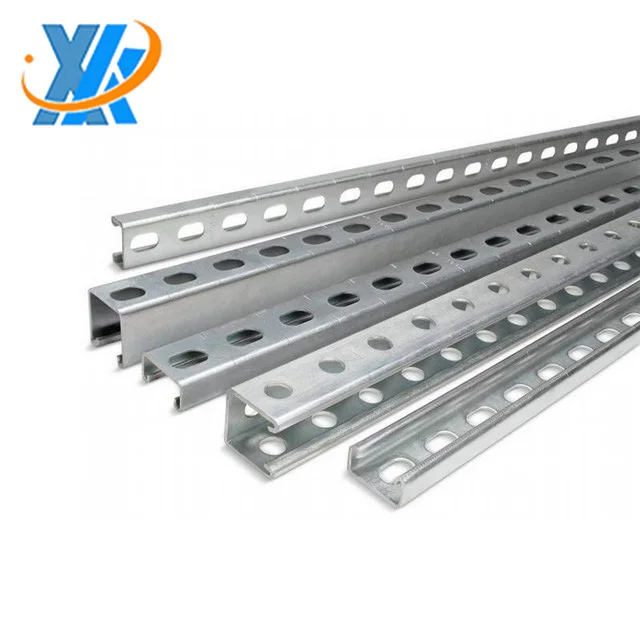 High Quality Strut Slotted Channel Slotted C Type Metal Channel - Buy ...