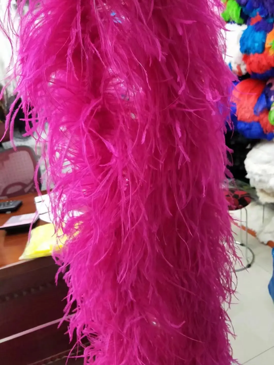 Factory Price 8 Ply Cheap Ostrich Feather Boas Fluffy Soft Boa - Buy ...