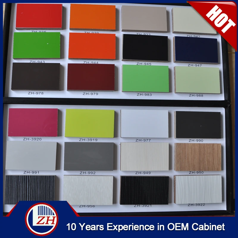 High Quality Anti Scratch Acrylic MDF Board Melamine MDF Board with ...