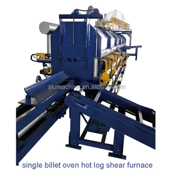 Single Extrusion Press Billet Heating Furnace With Hot Shear Preheating ...
