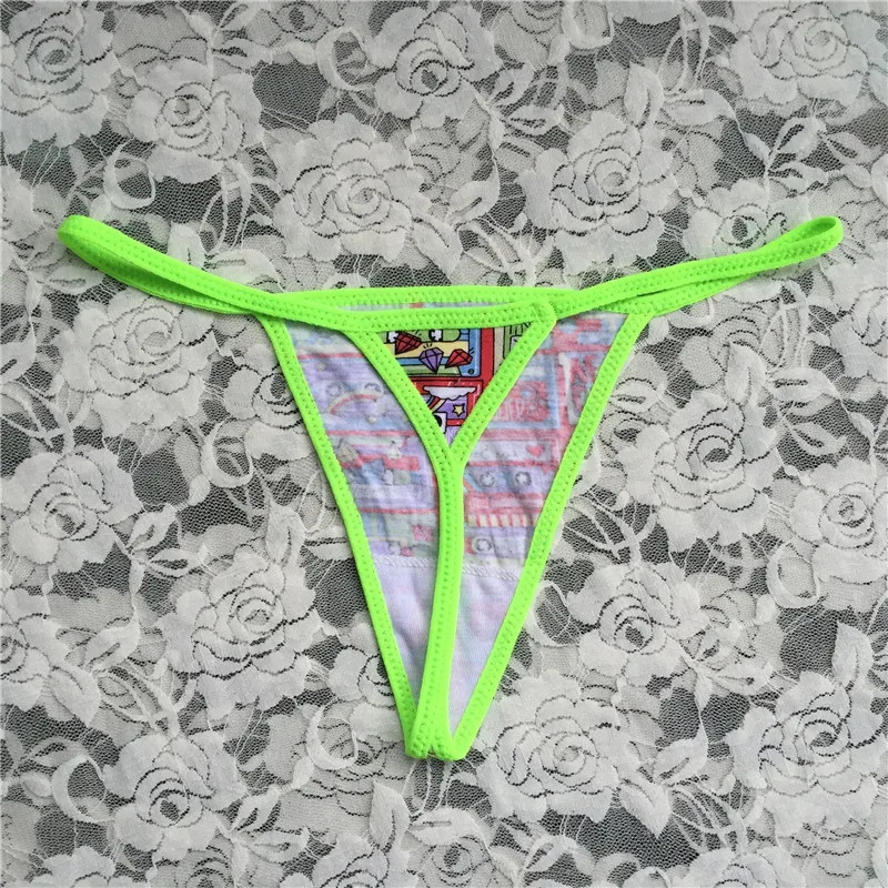 (10 Stuks/partij) In Voorraad Vrouwen Sexy Leuke Katoen G-string Dame ...