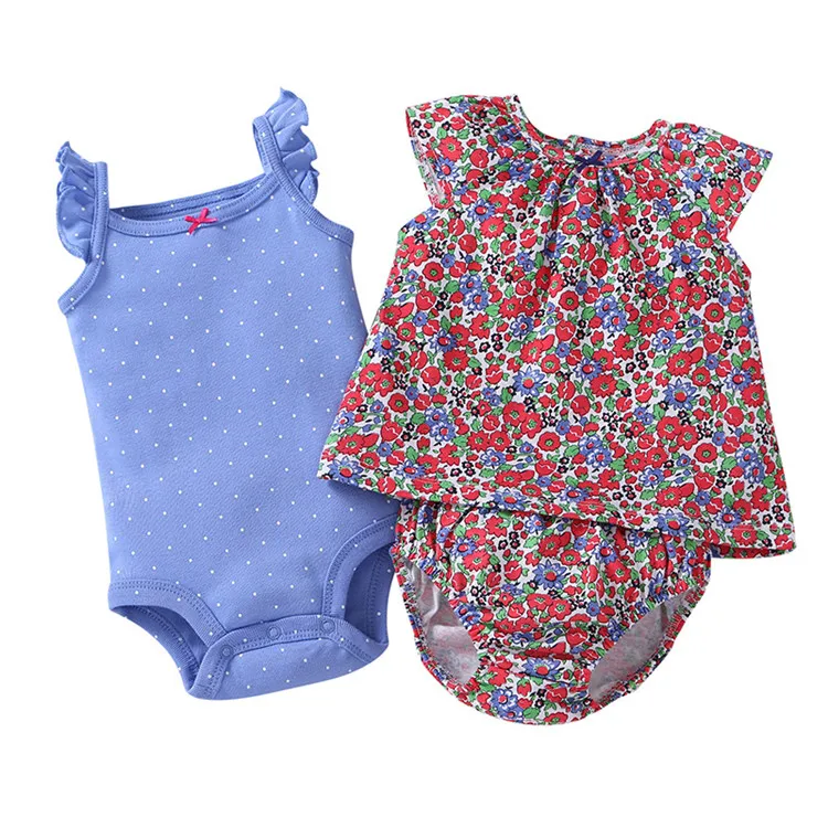Low Moq Daily Wear Baby Clothes Set Super Soft Cute Pattern Pants T ...