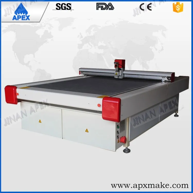 Cnc Vibrating Knife Oscillating Blade Cutting Machine For Rebound ...