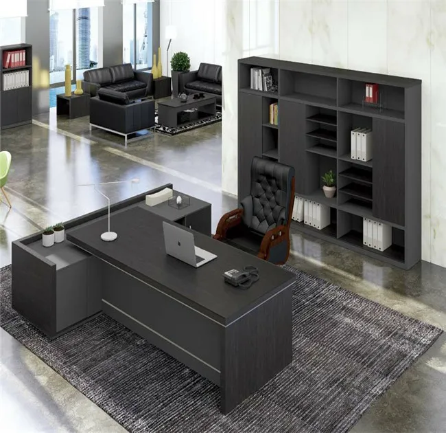 Modern Fashion Office Computer Table Design Mdf/mfc Melamine Executive ...