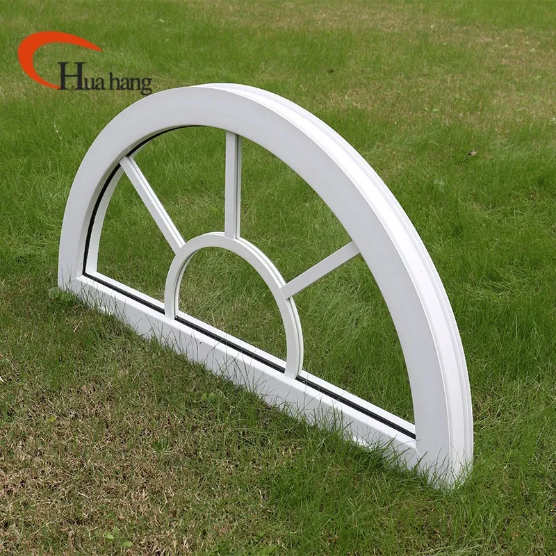 Arc Design Pvc Window/pvc Around Fixed Windows/upvc Fixed Window Arch ...