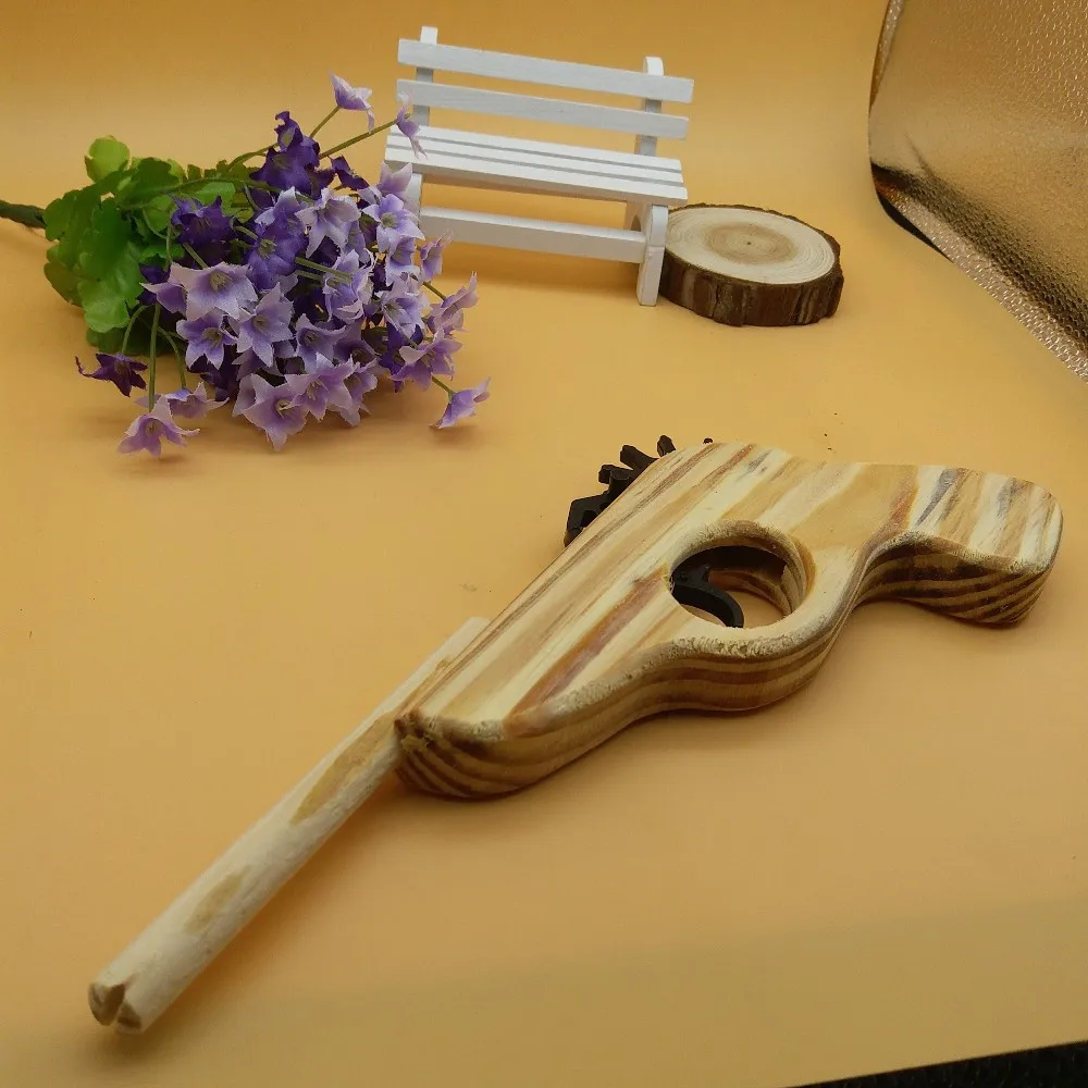 Wooden Toy Guns - Safe and Fun for Baby and Souvenirs