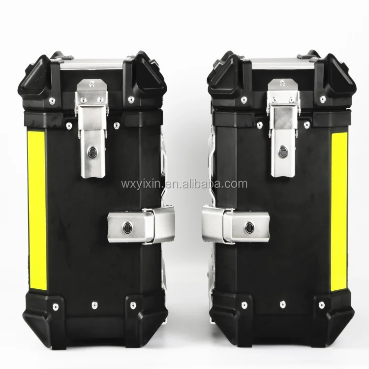 Aluminum Motorcycle Side Case Pannier with Quick-release