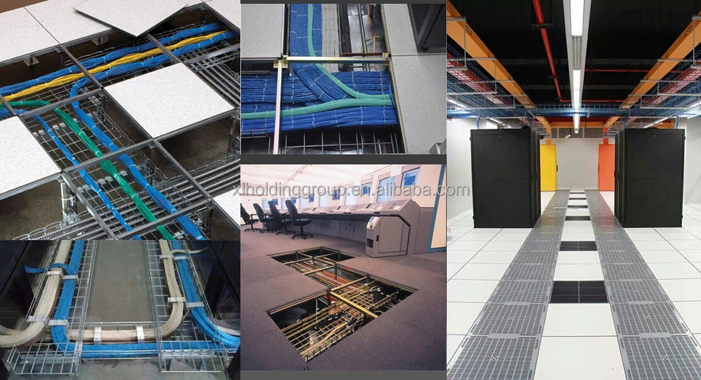 Internal Data Center Electro Galvanized Perforated Cable Tray Cable ...