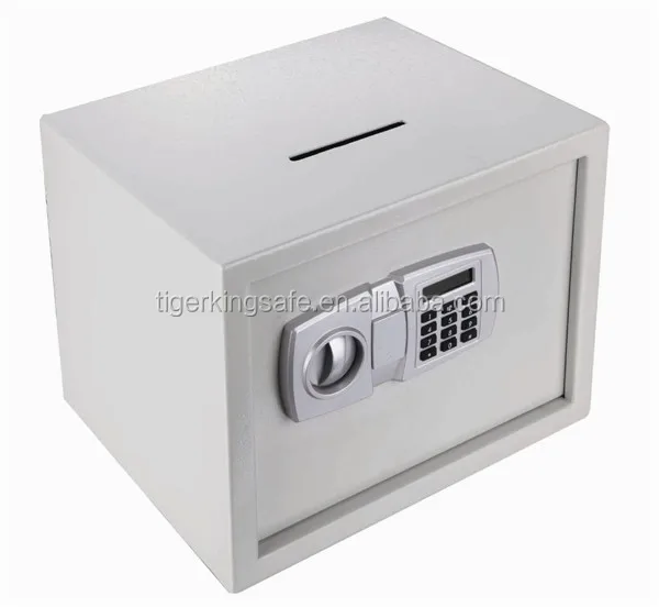Security Electronic Safe Coin Strongbox With Digital Lock Cash Box ...