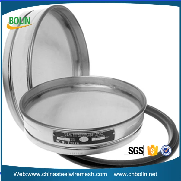 100 Micron 150 Micron 200 Micron Stainless Steel Wire Sand Mesh Sieve ...