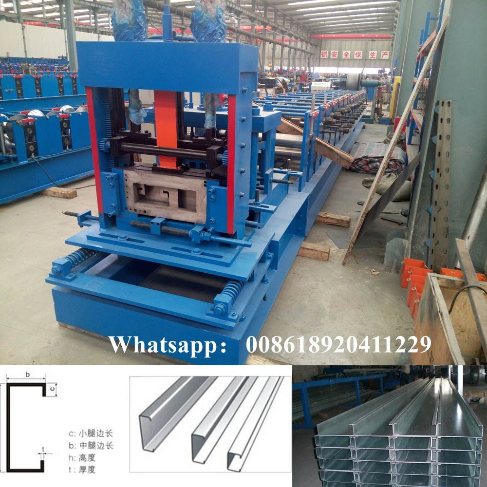 Multi Purlin System machine galvanized C Z Sigma purlin roll forming machine Products from ...