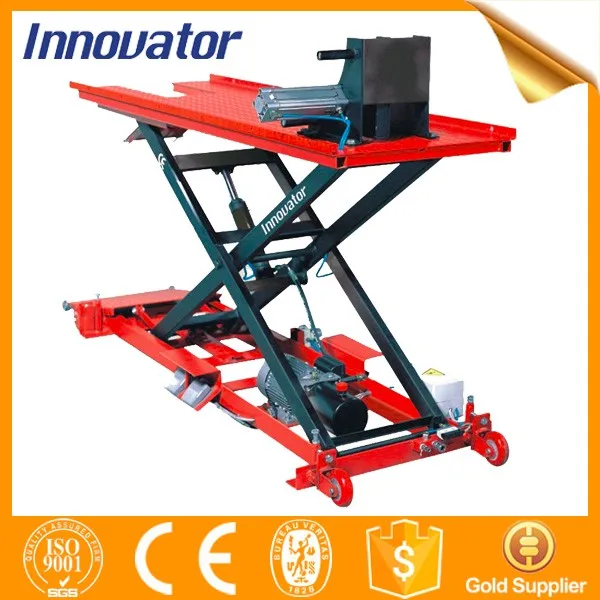 Hydraulic Motor Power Motorcycle Lift Ramp It8915 - Buy Motorcycle Lift ...