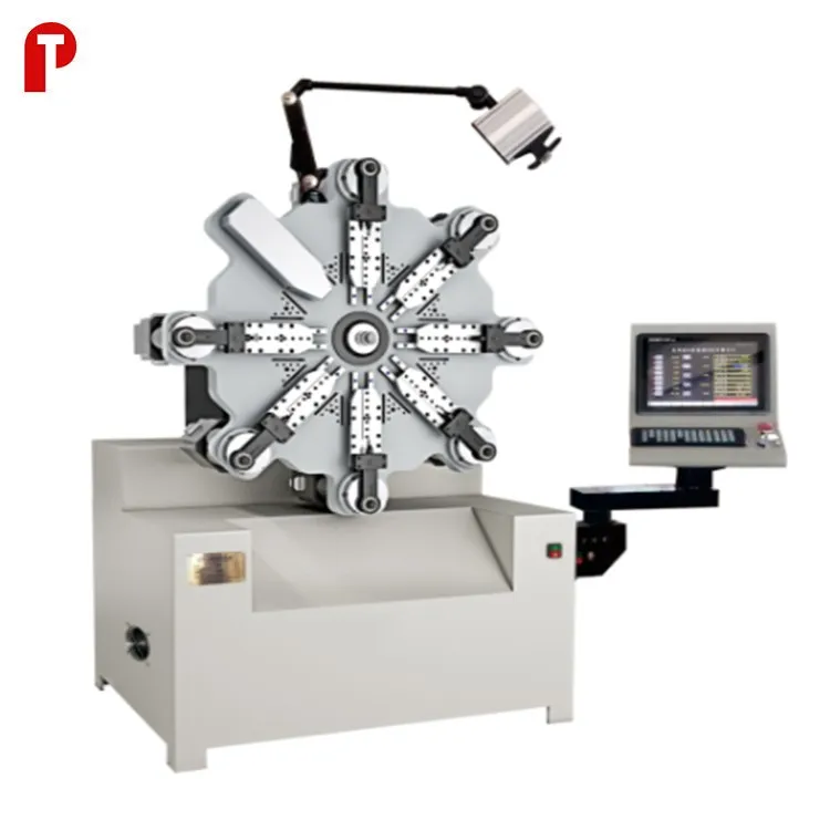 12 Axis Cnc Camless Wire Torsion Bending Coil Machine For Car Stroller ...