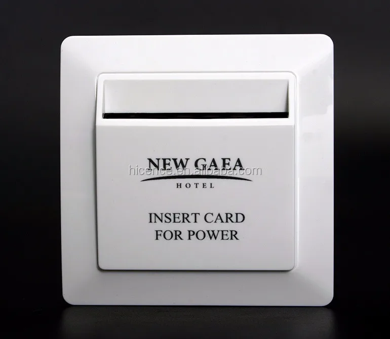 Customized Hotel Energy Saving Switch Insert For Power Switch Key Card ...