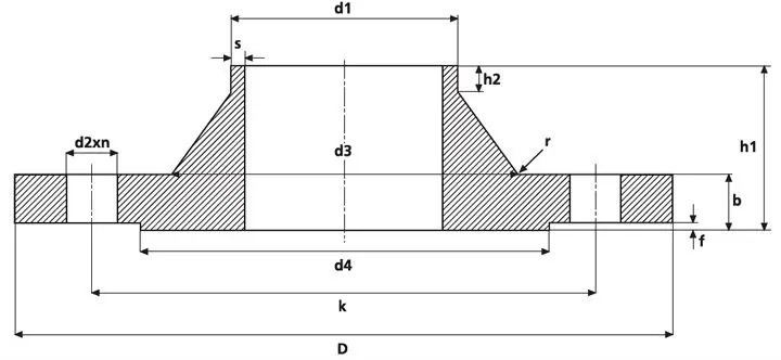 Flange Astm A36/standard Din 2533 Flange/ansi 3000lbs Flangeflange - Buy Weld Neck Reducing ...