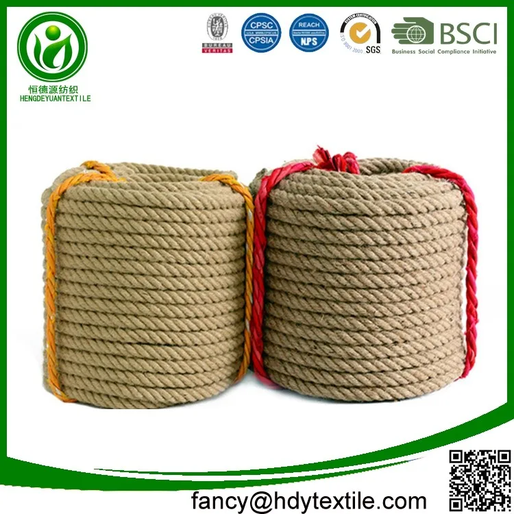 Multi Functions 100mm Natural Jute Rope/ Jute Kevlar Rope 4mm/ 15 Cm ...
