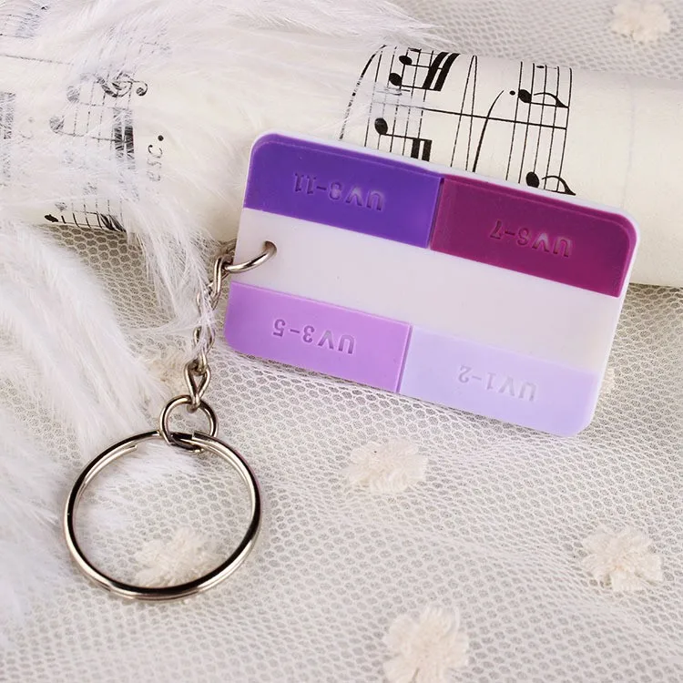 Uv Reflective Key Chain Uv Color Changing Keychain - Buy Uv Reflective ...