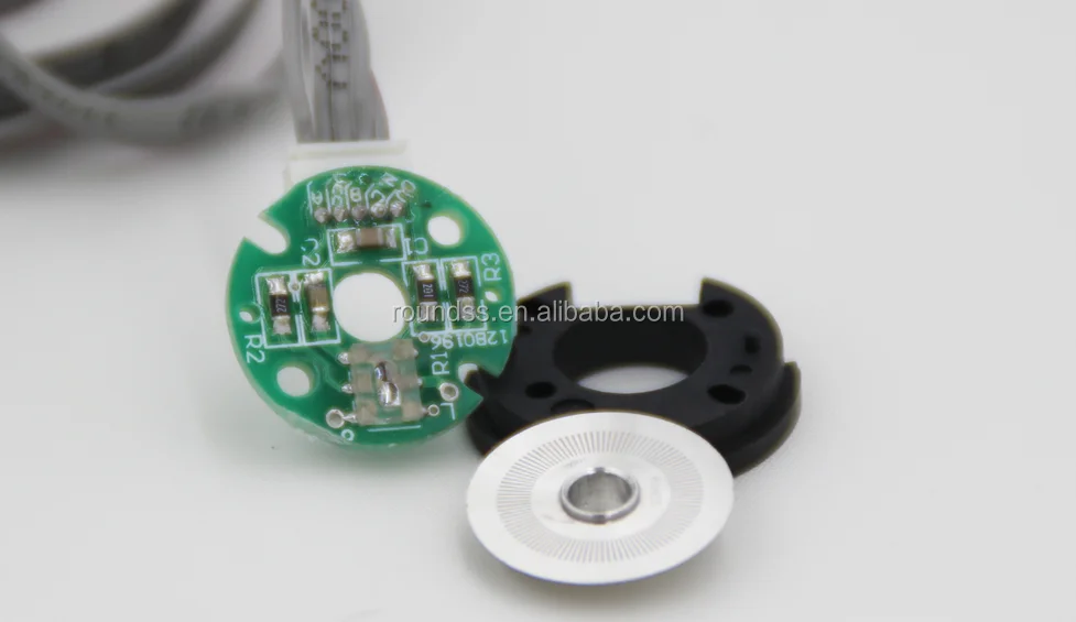 Electro Optical Glass Disk Encoder Hollow Shaft Rotary Modular Encoder ...