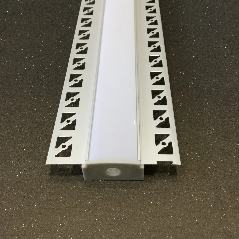 61*14mm Led Strip Channels Plaster Aluminum Glass U Channel ...