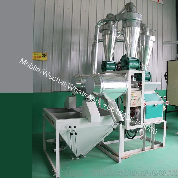 Complete Agricultural Grain Wheat Flour Milling Machine - Buy Wheat ...