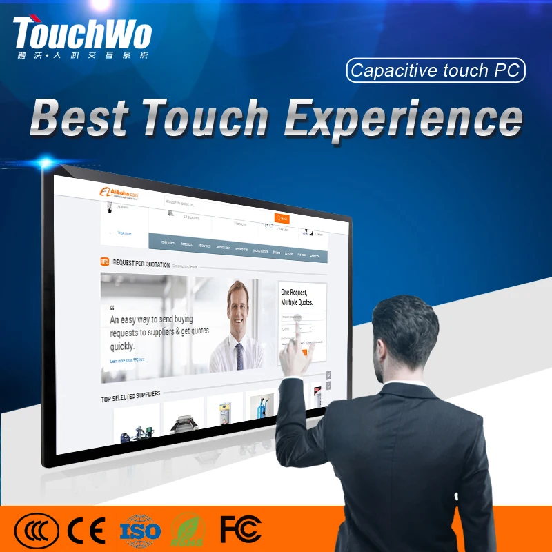 Touchwo 24-32 Inch USB Touchscreen Monitor for Windows, Android, Linux ...
