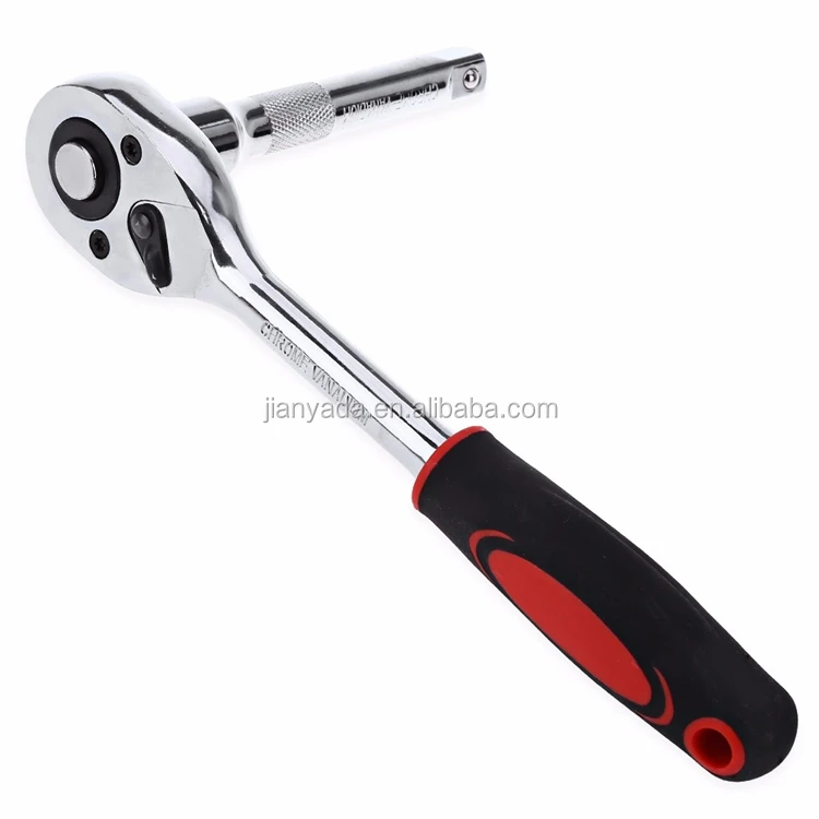 12pcs Ratchet Wrench Socket Spanner Set 1/4" Drive Chrome Alloy Car ...