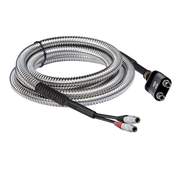 Ultrasonic Probe Connector Cables Dual Lemo-00 To Lemo 00 Armored ...