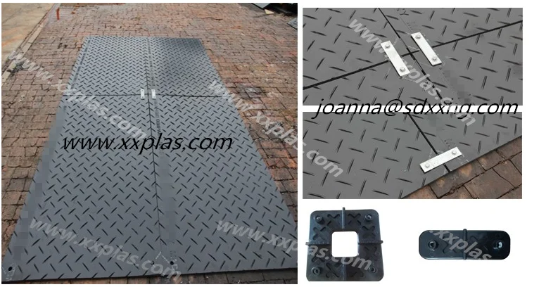 Portable Plastic Trackway Mat/ground Mat /road Plates - Buy Plastic ...