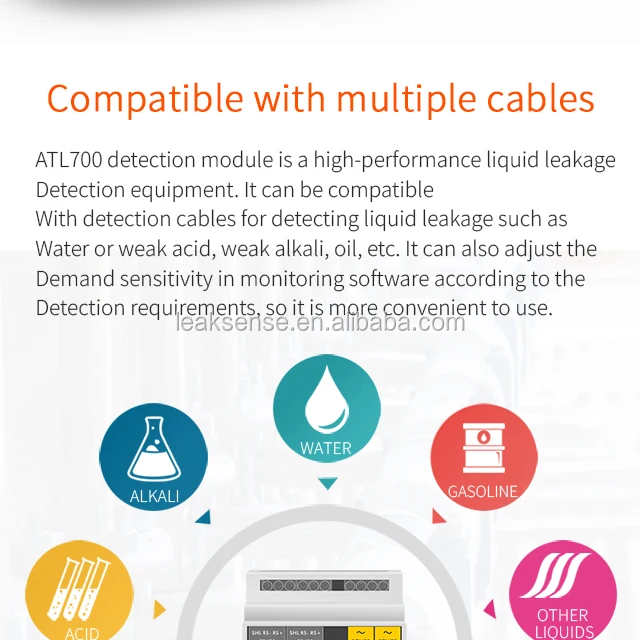 Atl700 Locating Water Leakage Controller With High Precision Liquid Leak Point Display For Water ...
