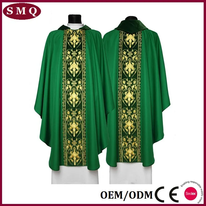 Catholic Priest Robes & Bishop Vestments - Customized Size