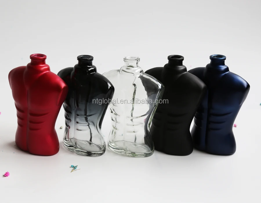 Man Body Shape 100ml Unique Perfume Glass Bottle Wholesale - Buy 100ml ...