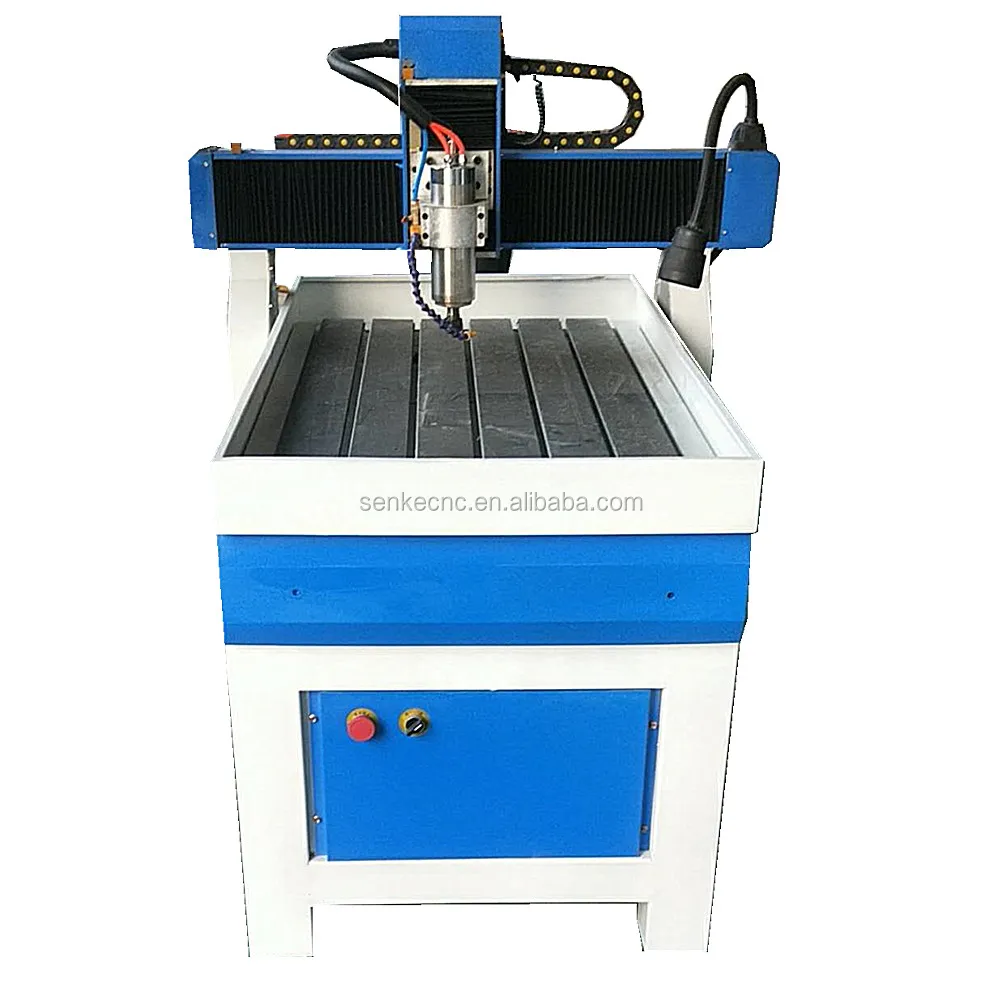 4 Axis CNC Mesin DSP Controller SKA-6090 Kecil Mesin Kayu Ukiran Logam ...