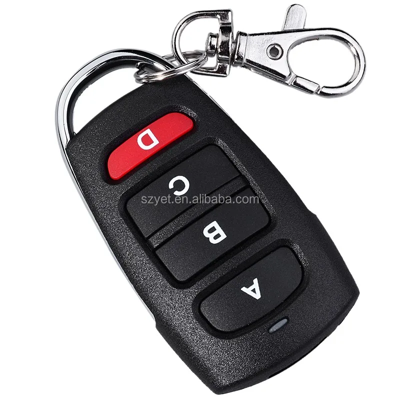 1527 Chip Car Alarm System Keyless Entry Remote Control - Buy Keyless ...