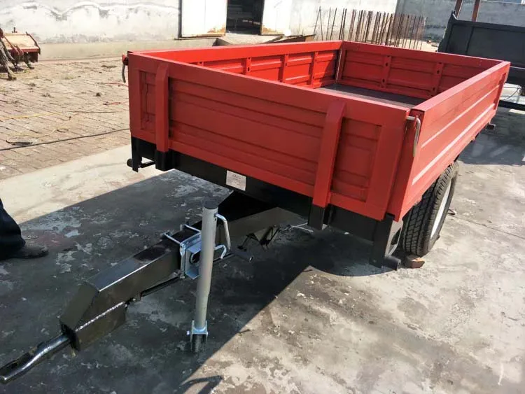 1 Ton Farm Tractor Trailer with Hydraulic Power & Durable Design