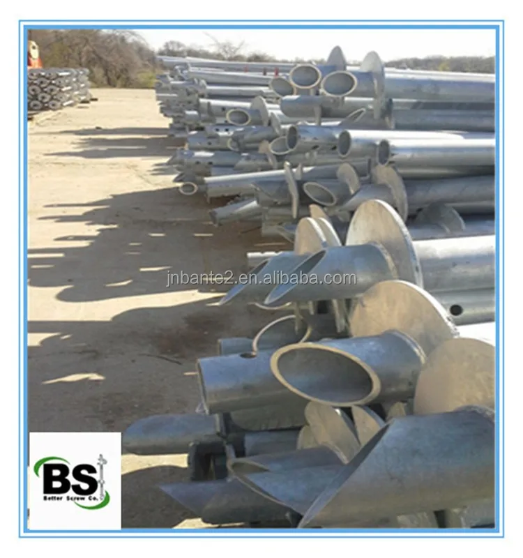 The Techno Metal Post Round Helical Pile - Buy The Techno Metal Post ...