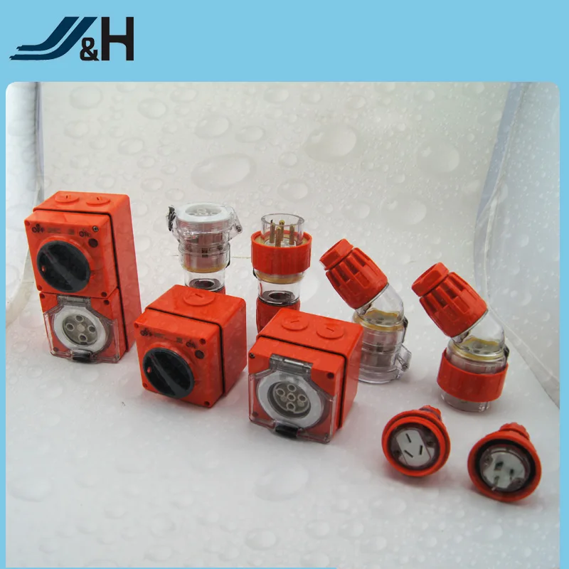 Australia Ip66 250v Single Phase 3pins Electrical Waterproof Industrial ...
