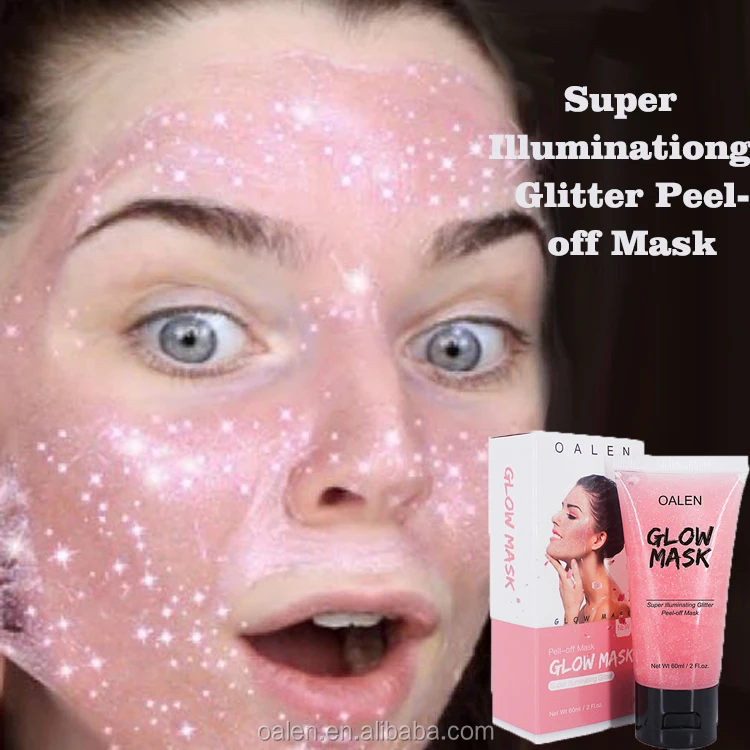Pink Star Glitter Facial Peel off Mask - Skin Care Bliss