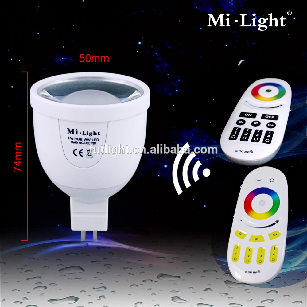 High Quality Wifi Mr16 Led Bulb With Remote Controller Rbg Color ...